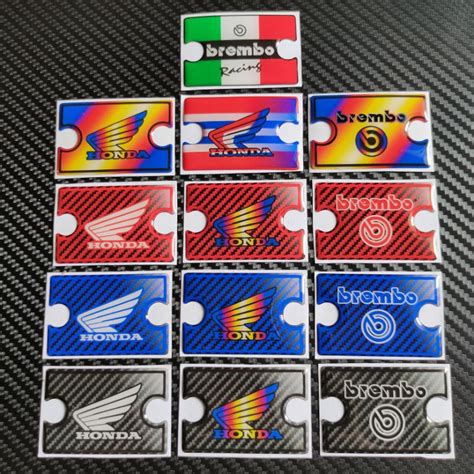 Quality Honda Pcx Vixion Byson Thunder R15 3d Master Cap Emblem