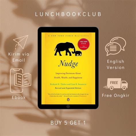 jual nudge richard h thaler english version shopee indonesia