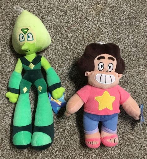 Cartoon Network Steven Universe Plush Steven And Peridot 3871023846