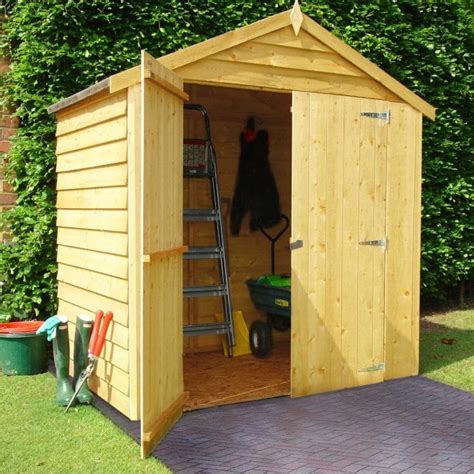 Overlap Pressure Treated Garden Sheds Direct