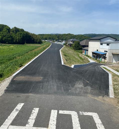 R1年度里川小沢町地区外堤防補強工事