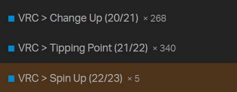 2022 2023 Vex Robotics Competition Spin Up 125 By Casey Vrc