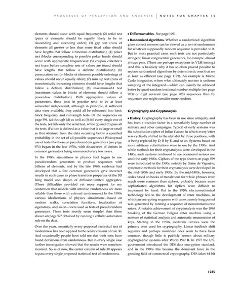Notes For Cryptography And Cryptanalysis A New Kind Of Science