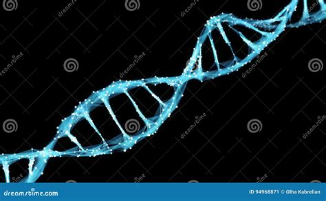motion background digital polygon plexus dna molecule 4k loop alpha