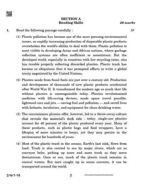 Discursive Passage Set 2 4 1 Pdf