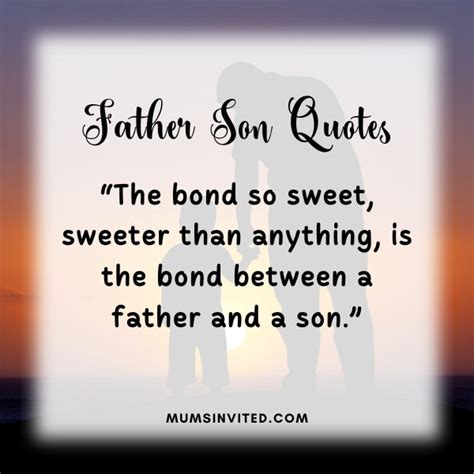 55 Most Heartwarming Father Son Quotes Youll Ever Read Mums Invited