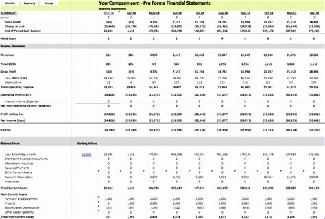 6 Excel Financial Model Template Excel Templates