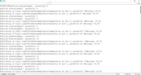 Esp8266 Nodemcu Mqtt Publish Dht11 Temperature And Humidity Sensor