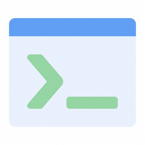 Command Terminal Programming Coding Icon Download On Iconfinder