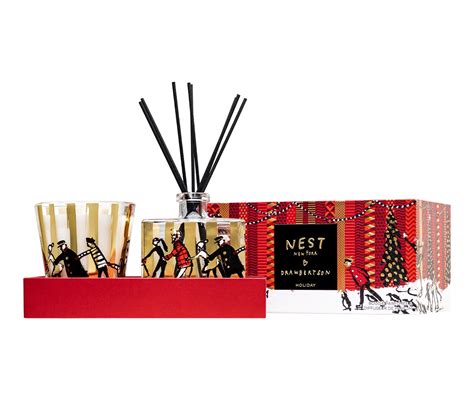 Nest New York X Drawbertson Holiday Classic Candle And Reed Diffuser Set The Official Home Of