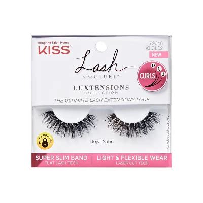 Kiss Lash Couture Luxtensions False Eyelashes Royal Satin Lashes