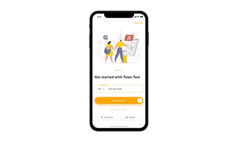 Town Taxi Flutter App Mobile Development Zehntech