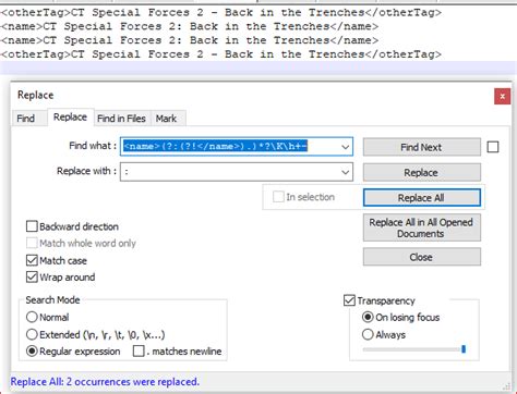 Using Grep Find And Replace Textwrangler Super User