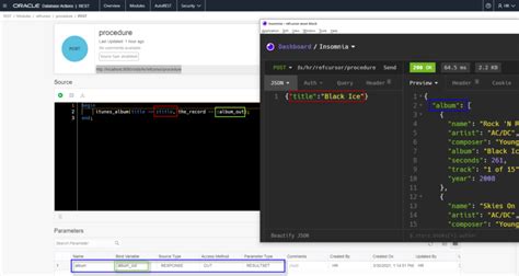 Working With PL SQL REFCURSORS Oracle REST Data Services