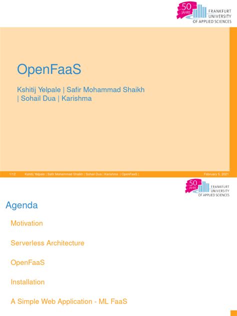 team 8 faas ws2021 slides pdf distributed computing software architecture
