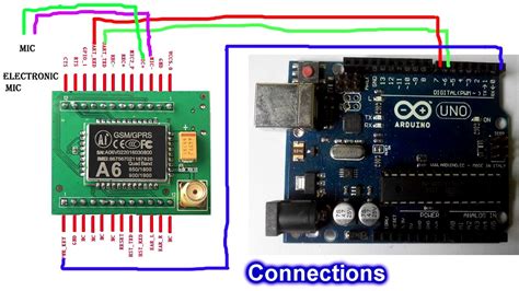 Gsm Bug Using Arduino A6 Gsm Modem YouTube
