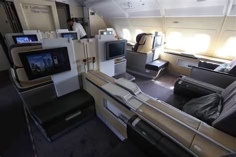 Lufthansa First Class A380 Review Fra To Iah 2019 Uponarriving