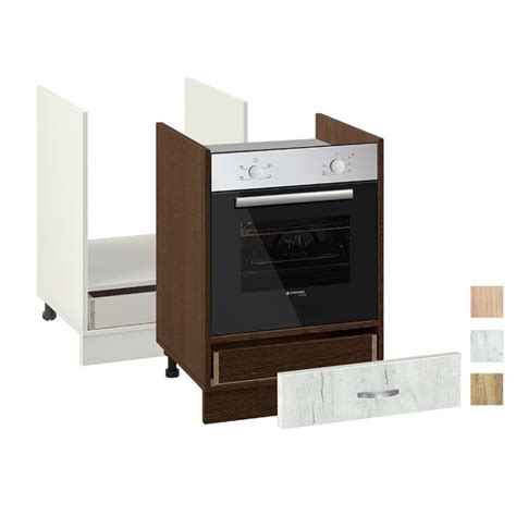 Долен кухненски шкаф за печка за вграждане Бени 601Ф