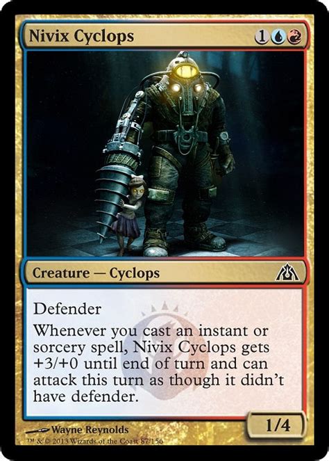 Nivix Cyclops 3 Mtg Magic The Gathering Cards Magic The Gathering Mtg