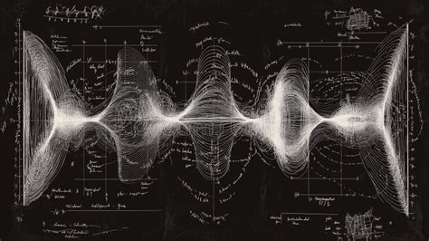A Repeating Pattern Of Complex Calculus Beautifully Written In White Chalk On A Textured