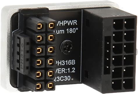 Amazon Com Yunseity GPU PCIe Pin Connector ATX Degree Angle GPU Power Adapter