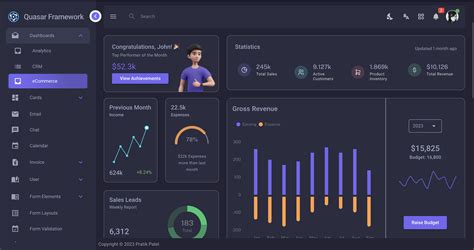 quasar prime admin template launch price offer ending soon