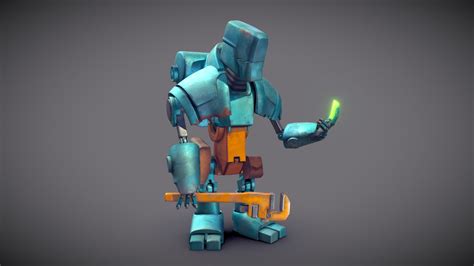 Mining Robot 3d Model By Topiasa [829dac7] Sketchfab