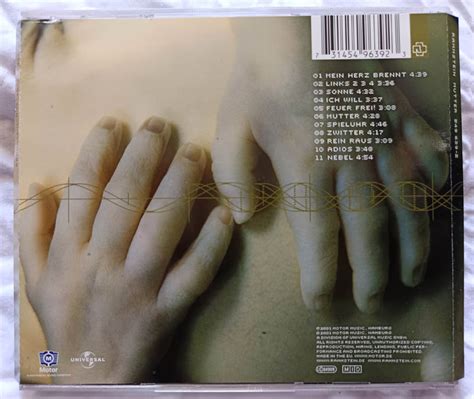 Rammstein Mutter Audio Cd Tamil Audio Cd Tamil Vinyl Records Tamil