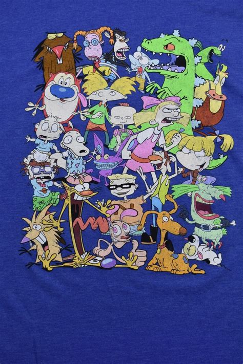 Blue Cartoon Characters Nickelodeon