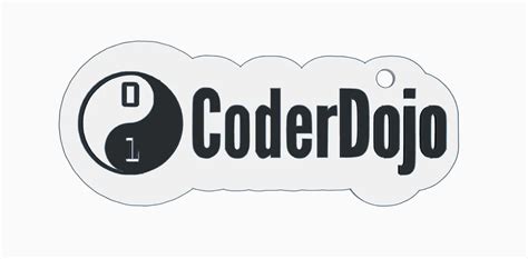 Keychain Coderdojo By Selraccs Download Free Stl Model