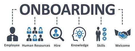 Onboarding Icon Vector Illustration Onboarding Human Resources Hire Behavior Welcome
