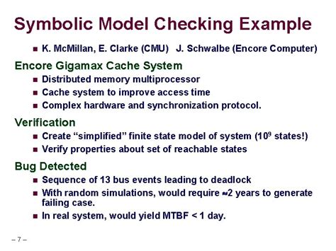 Automated Formal Verification Of Software Randal E Bryant