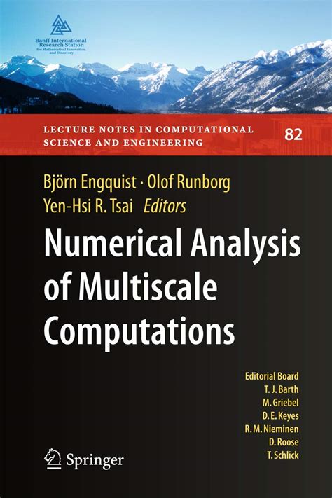 Numerical Analysis Of Multiscale Computations Proceedings Of A Winter Workshop At The Banff