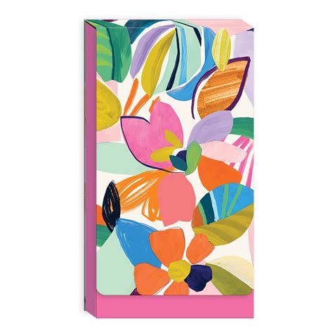 playful patterns multi notepad molly and rex