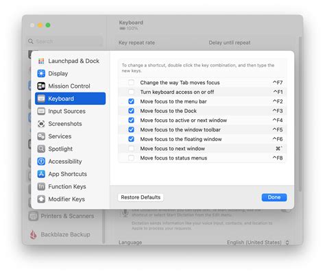 Navigate The Menu Bar Dock And More Using Your Macs Keyboard The