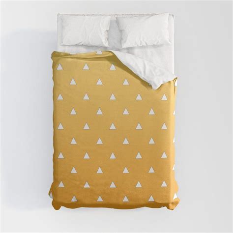 Zenitsu Pattern Duvet Cover Premium Design