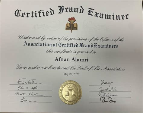 Afnan Alamri Cfe On Linkedin Cfe Acfe 18 Comments