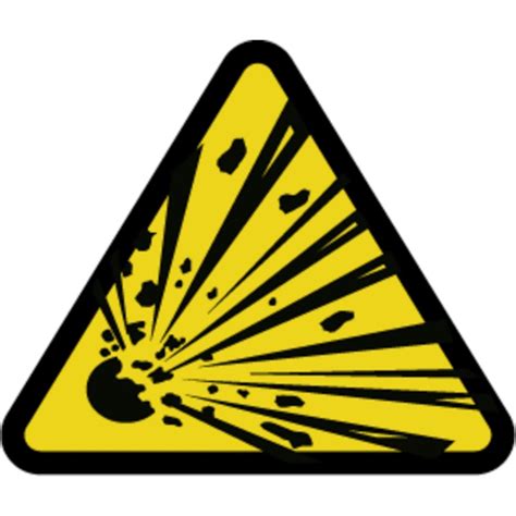 Riesgo De Explosion 9 X 9 Cm