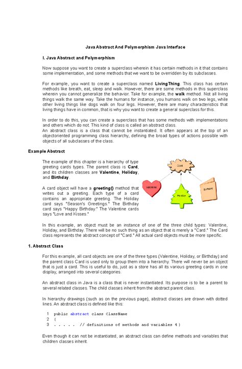 Java Abstract And Polymorphism Java Interface Java Abstract And Polymorphism Now Suppose You