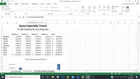 Working With Multiple Sheets In Excel YouTube