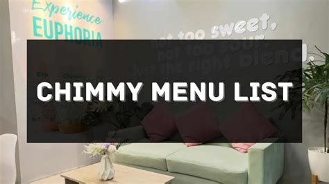 Chimmy Menu Prices Philippines 2025 Updated — All About Philippines Menu