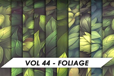 Stylized Textures Vol 44 Foliage 2d Textures And Materials Unity