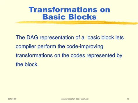 Topic 4 Flow Analysis Some Slides Come From Prof J N Amaral Ppt