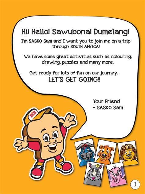Sasko Sam Activity Book Behance