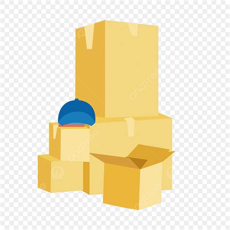 더미 노랑 포장 일러스트 상자 노란 상자 노랑 포장 상자 Png 일러스트 및 Psd 이미지 무료 다운로드 Pngtree
