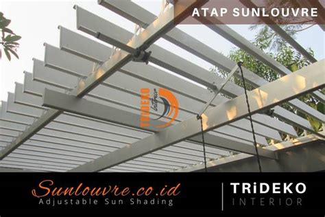 Galery Sunlouvre #1 Atap Buka Tutup Aluminium di Jakarta