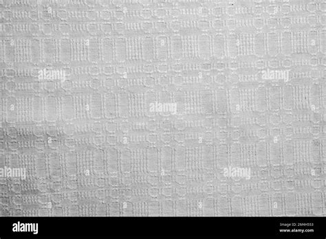 Geometric Pattern On Linen Template For Textiles Natural Linen Fabric