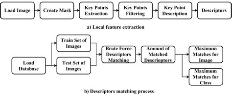 Illustration Of A Local Feature Extraction Process B Descriptors Download Scientific