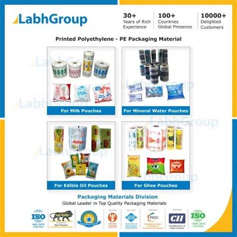 Plastic Polyethylene Packaging Material Pe Flexible Film Roll At