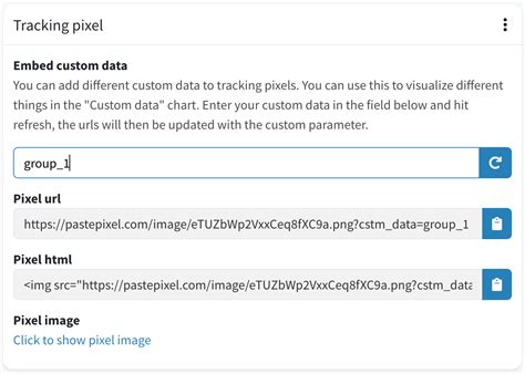 Tracking Custom Data With Your Tracking Pixel And Links Tagging Information Center PastePixel
